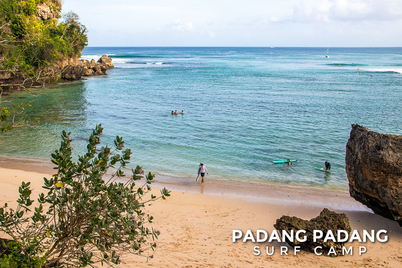 Beginner Surf Lessons at Padang Padang (July 6, 2022) | Bali Surf Report